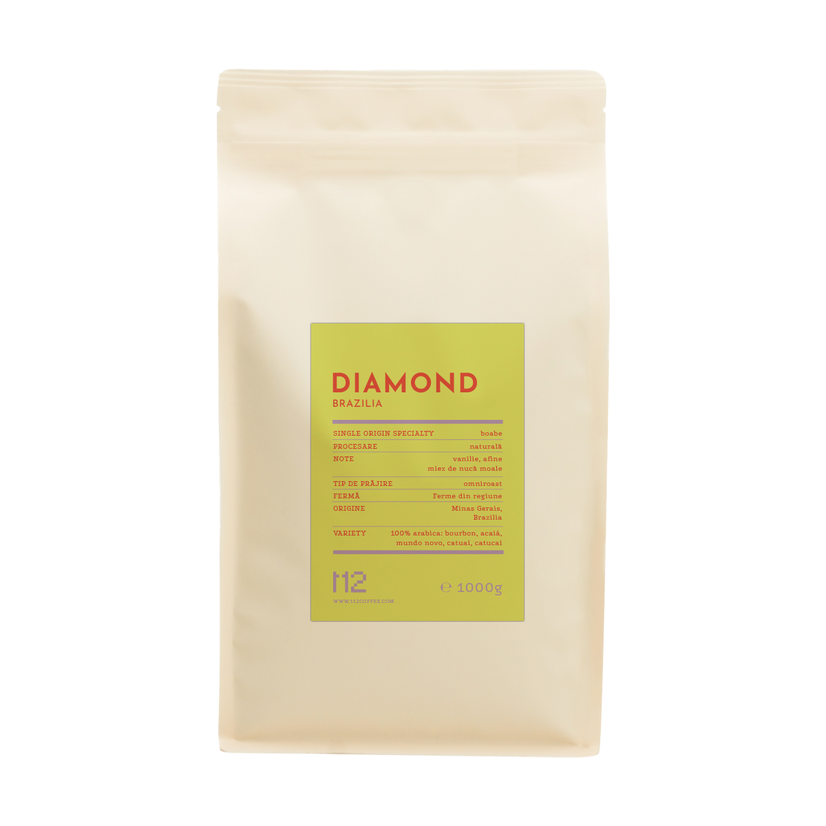Brazil Diamond – 1Kg. – 112 Coffee Roastery